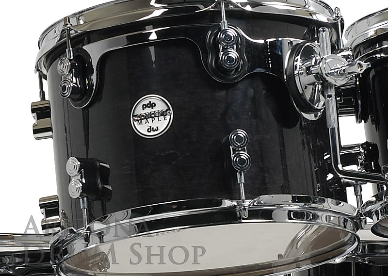 PDP Concept Maple Series 13 inch Tom , Ebony Stain Gloss | Reverb