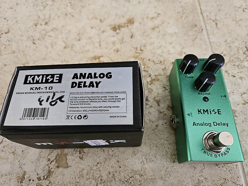 Kmise Analog Delay Electric Guitar Effects Pedal Mini Single | Reverb