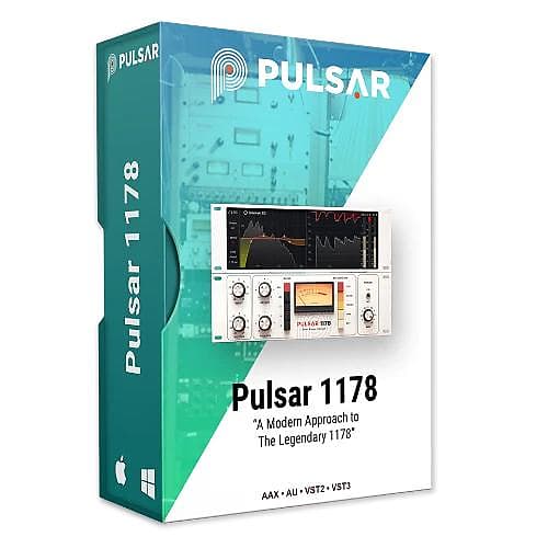 New Pulsar Audio PULSAR 1178 Compressor Plugin Software - | Reverb