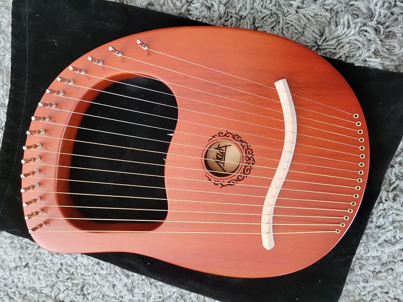 Aklot Mahogany Lyre Harp - Mahogany | Reverb