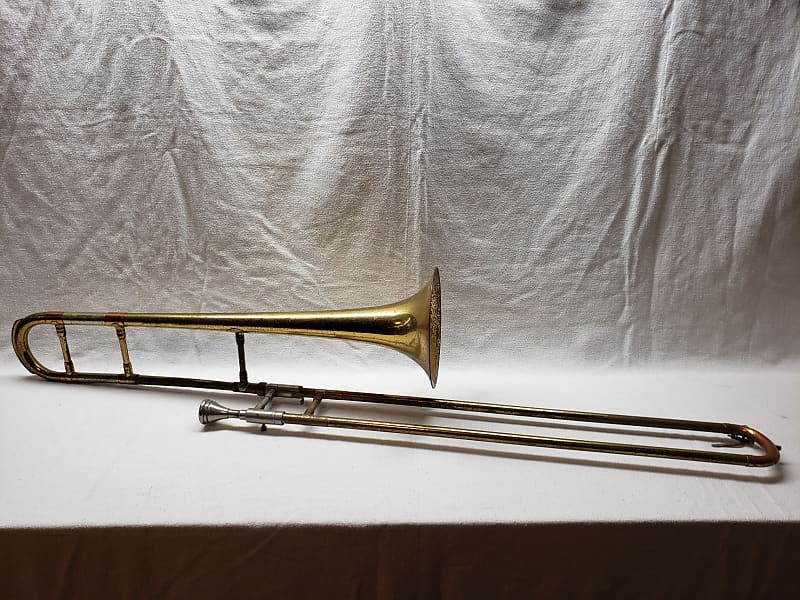 Getzen Super Deluxe Tenor Trombone w/ Original Case and | Reverb