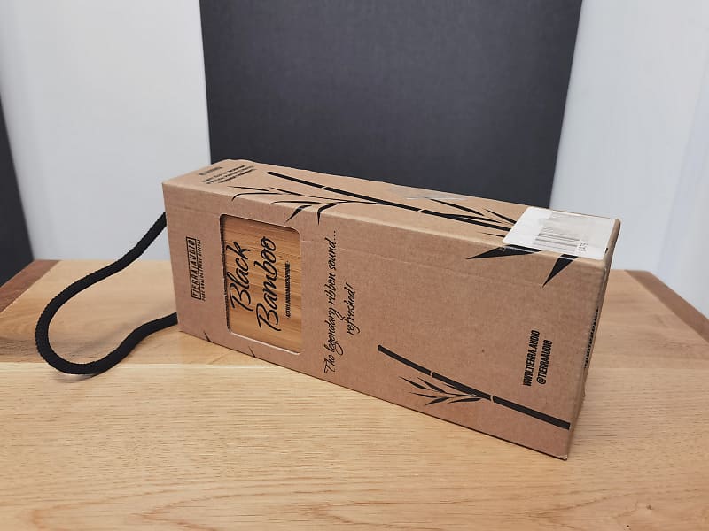Tierra Black Bamboo - Active Ribbon Mic - B-STOCK | Reverb