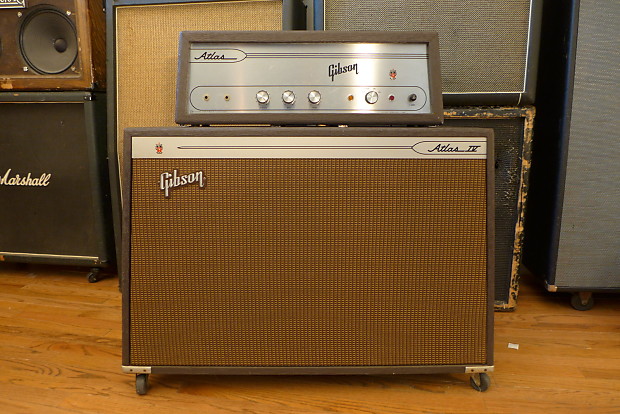 Gibson Atlas IV 1964 Head and Matching 1x15 cab Very Rare | Reverb