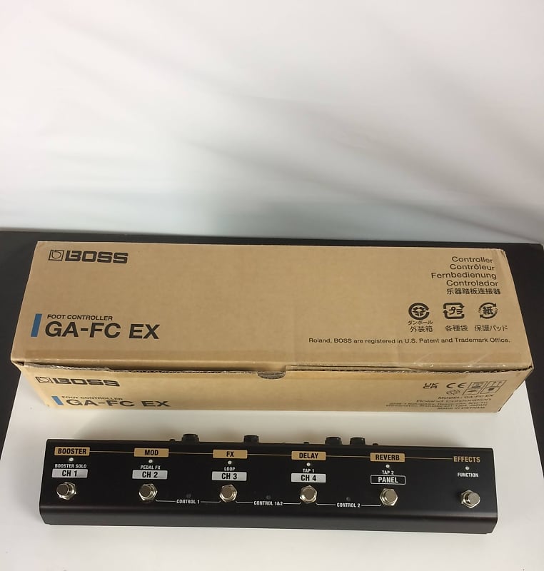 Boss GA-FC EX Foot Controller for Select Boss Amplifiers | Reverb