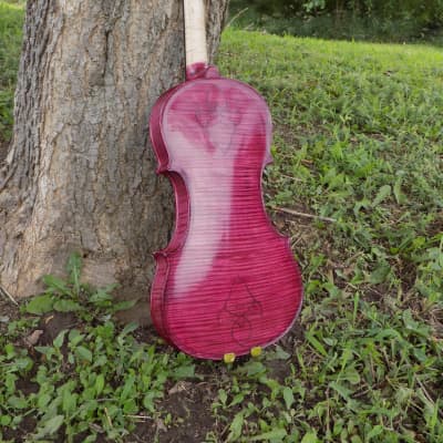 Crow Creek Fiddles 5-String Maggini Model Violin with Fancy | Reverb