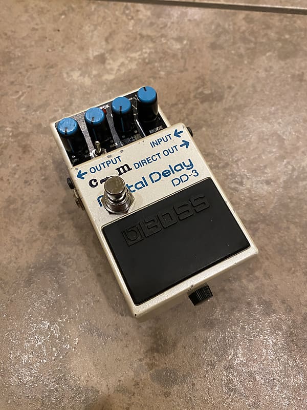 C{M modified Boss DD-3 with lo and high cut mod and infinite | Reverb