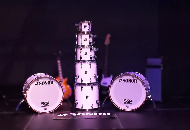 Sonor *CUSTOM* SQ2 Double Bass 7pc Drum Set --High Gloss | Reverb