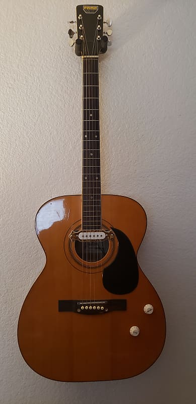 Fame Accoustic electric 70s - Mahogany | Reverb