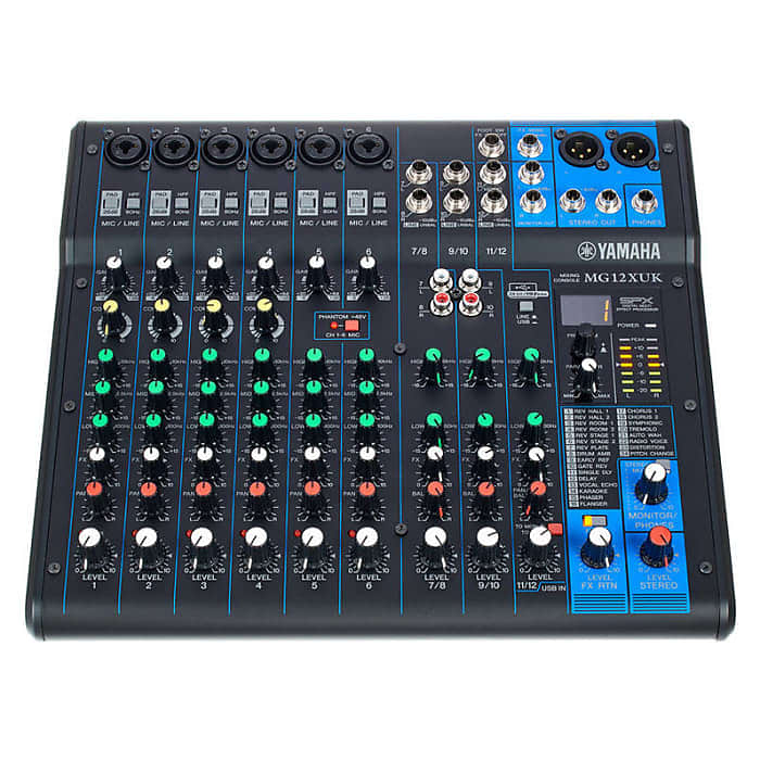 YAMAHA MG12XUK 12-Channel Mixer | Reverb