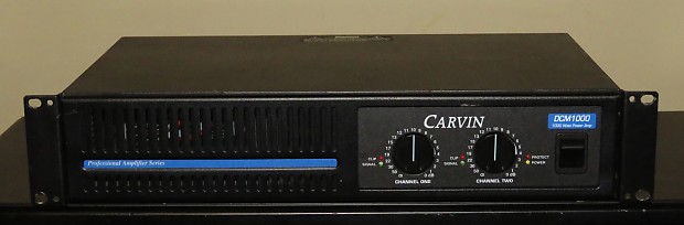 Carvin DCM1000 DCM 1000 Watt Power Amplifer - one channel | Reverb