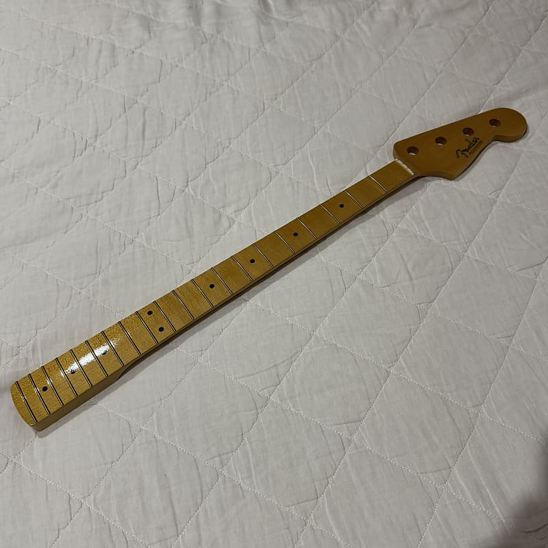 Musikraft P Bass Neck Maple Free Shipping | Reverb