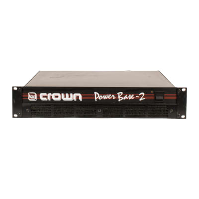 Crown - Power Base 2 PA - Power Amp (USED) | Reverb