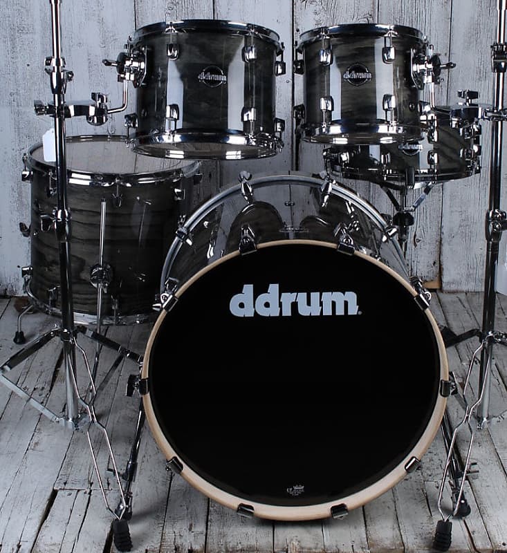ddrum Dominion Birch 5 Piece Shell Pack Drum Kit with Ash | Reverb