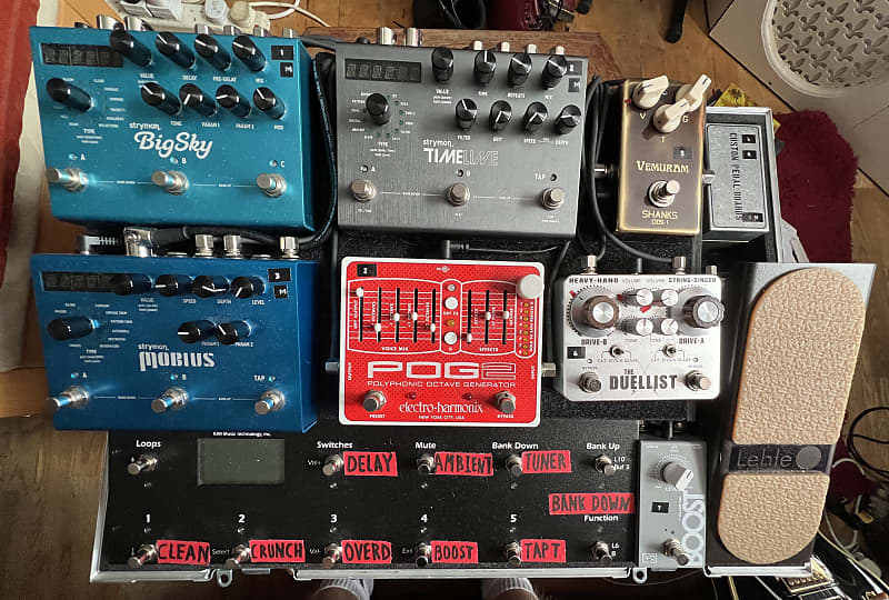 Custom Pedal Boards DD-T Multi-Switcher ‘Live In’ Board | Reverb