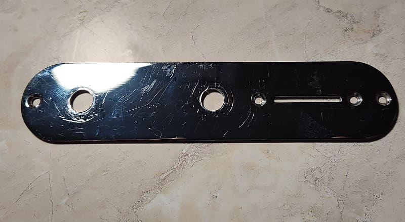 Telecaster Control Plate - Chrome | Reverb