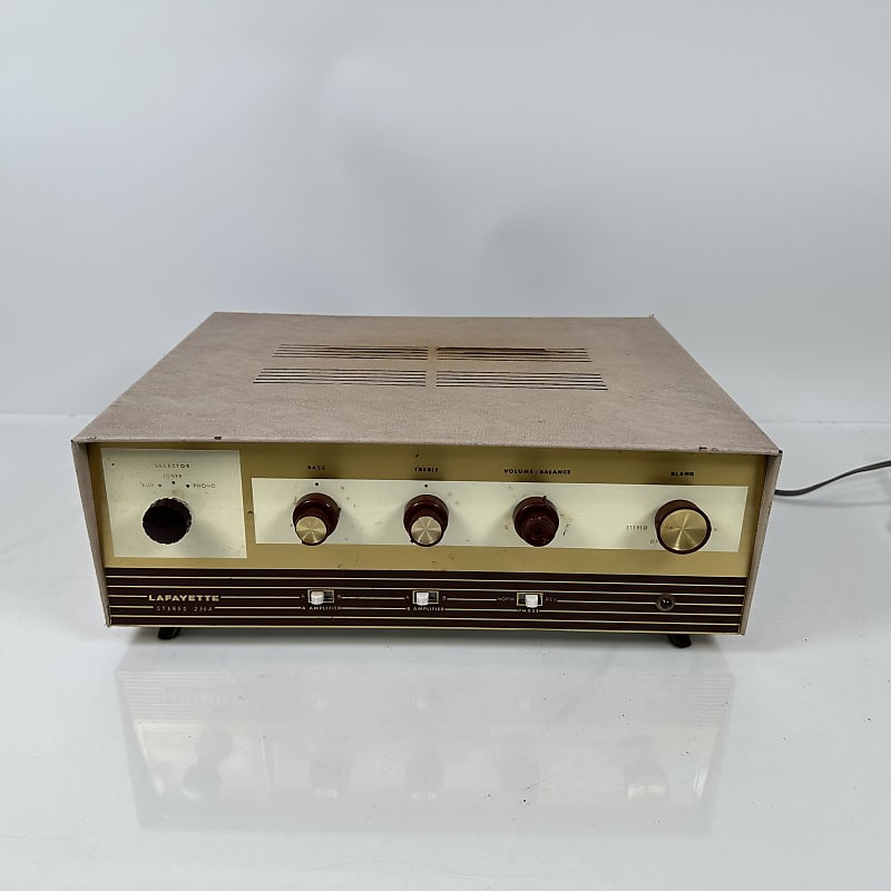 Lafayette Model LA-236A Tube Stereo Integrated Amplifier | Reverb