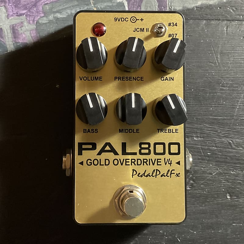 PAL800-V4 GOLD Overdrive | Reverb