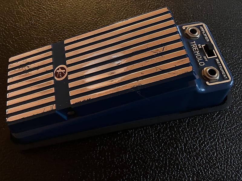 Kay Tremolo Pedal 1960’s Blue / Silver / Black | Reverb