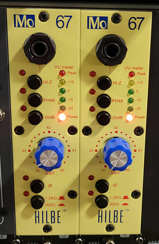 Hilbe Melcor Mo67, Pair, 500 Series | Reverb