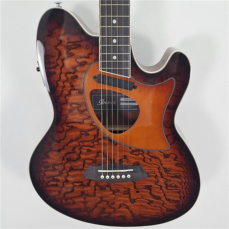 Ibanez TCM50E Talman Slim Line Electro Acoustic, Vintage | Reverb