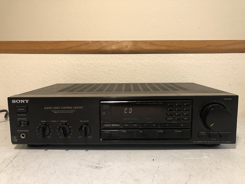 Sony STR-AV320 Receiver HiFi Stereo Vintage 2 Channel Phono | Reverb