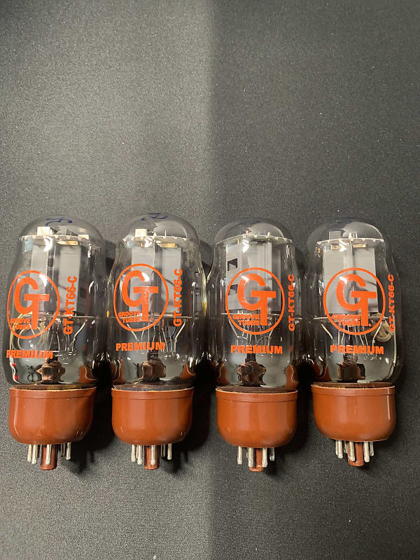 *FREE SHIPPING* SAVE $47*Matched Quad 4 Groove Tubes KT66 | Reverb