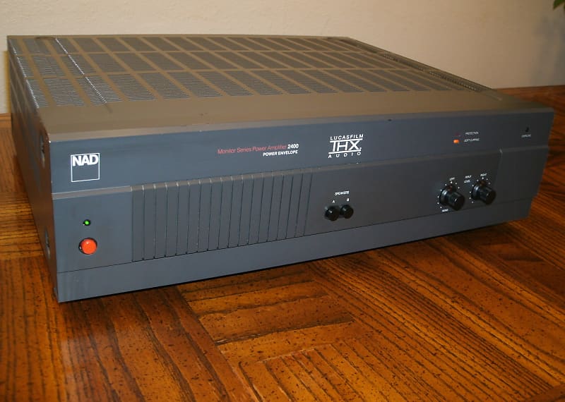 VINTAGE NAD 2400 THX MONITOR SERIES POWER AMPLIFIER AMP | Reverb