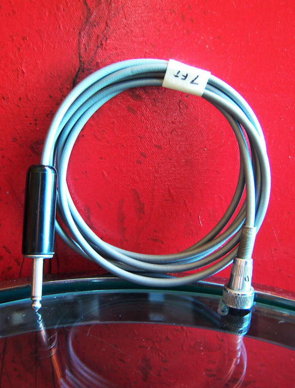 Vintage Amphenol 75-MC1F-385 Belden 8401 microphone cable w | Reverb