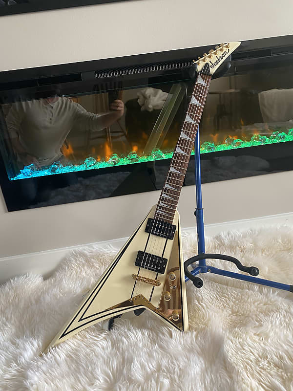 Jackson Professional series RR5 MIJ Ivory | Reverb