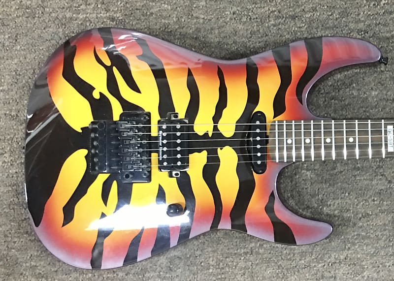 ESP LTD GL-200SBT George Lynch Signature Sunburst Tiger BODY | Reverb