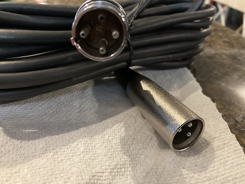 Amphenol 4 Pin to 3 Pin XLR Microphone Cable for older Shure | Reverb