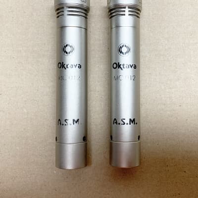 Oktava MC-012 mid 1990s early 2000s - Silver metallic | Reverb