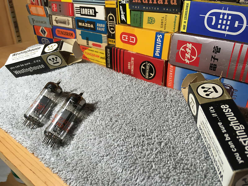 2 NOS 7062 E180CC Pinched Waist Preamp Audio Tubes ~ Grail | Reverb