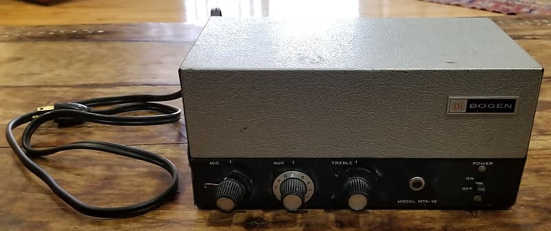 Bogen Early Transistor PA 1960s | Reverb