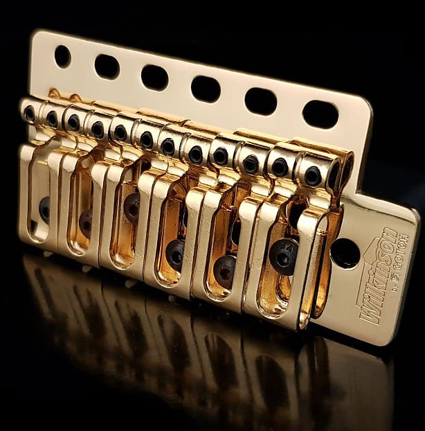 Wilkinson VSVG Gold 5+1 knife edge Vibrato Bridge | Reverb UK