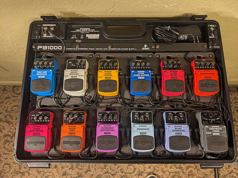 Behringer Complete Pedal Board. | Reverb