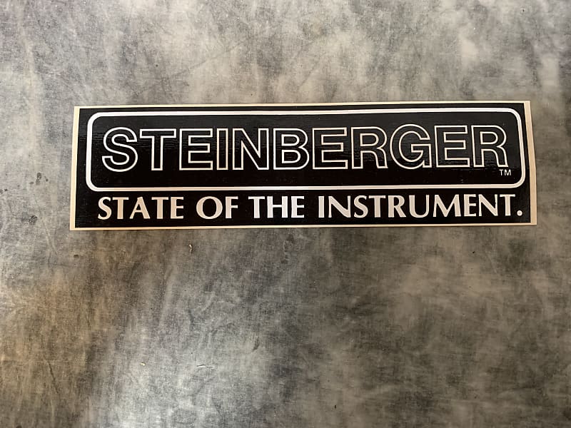 Steinberger Bumper Sticker 80’s | Reverb
