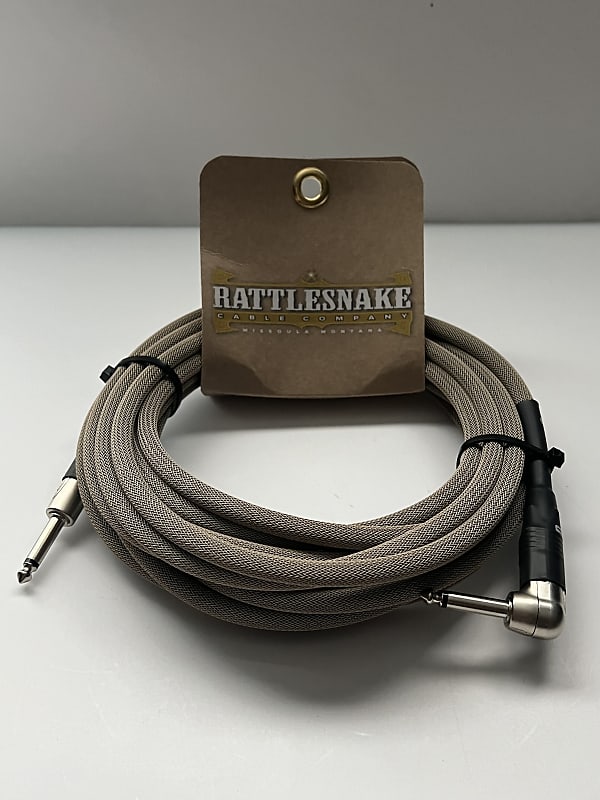 RATTLE SNAKE CABLE CO DC-20-ST-DT-M-NN STRAIGHT TO RIGHT | Reverb