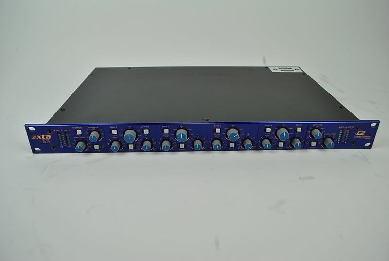 XTA E2 - Stereo 4-band Parametric Equalizer / Digital | Reverb
