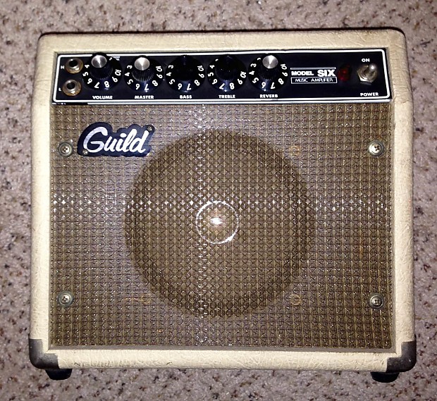 Vintage Guild Model six guitar amp reverb made in Japan | Reverb