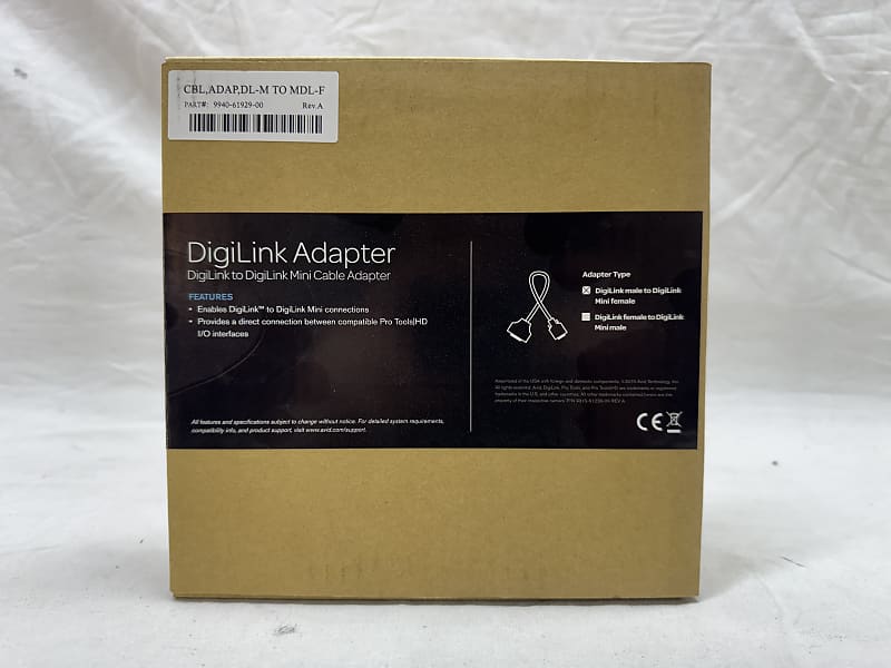 Avid DigiLink Adapter - DigiLink Male to DigiLink Mini Female | Reverb