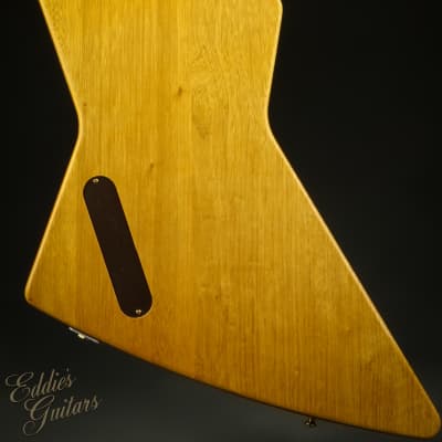 Gibson Custom Shop 1958 Korina Explorer White Pickguard | Reverb