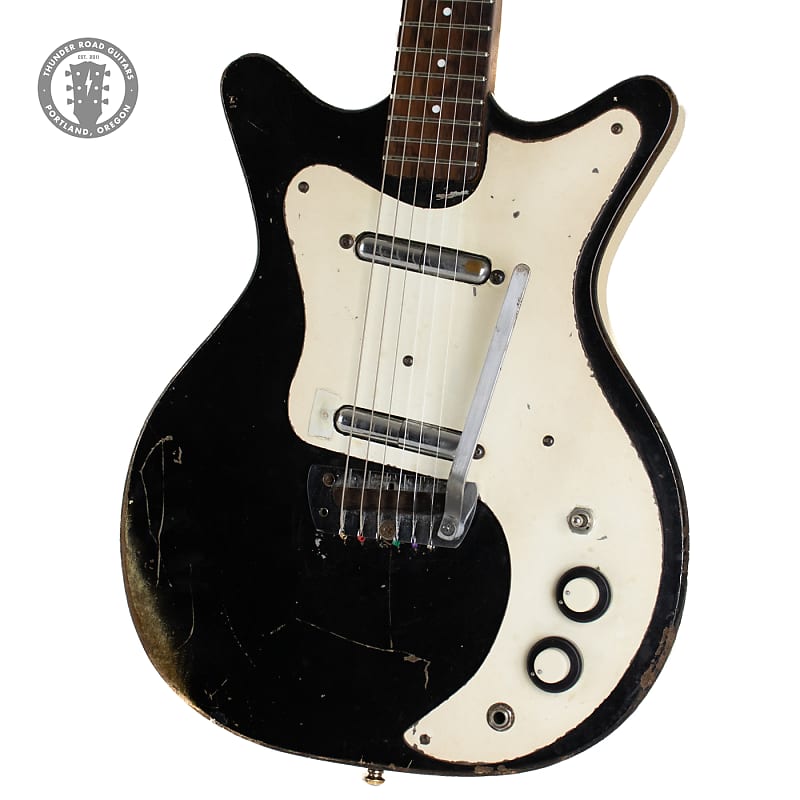 1964 Danelectro Model 4021 Black | Reverb