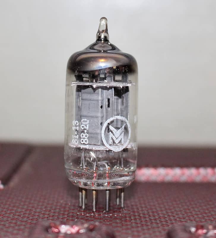 GE 12AX7 ECC83 LONG PLATE HALO GETR TIGHT BALANCE | Reverb Australia