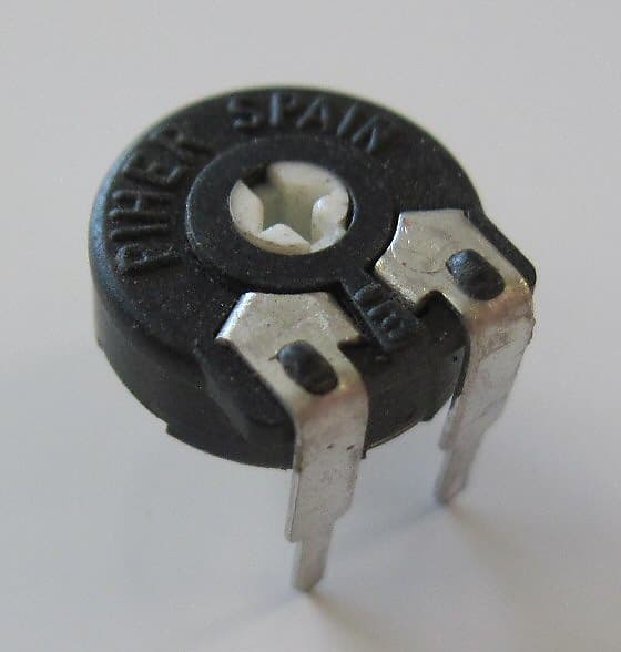 Fender Bias Control Trim Pot 100K PCB Mount 0019994000 | Reverb