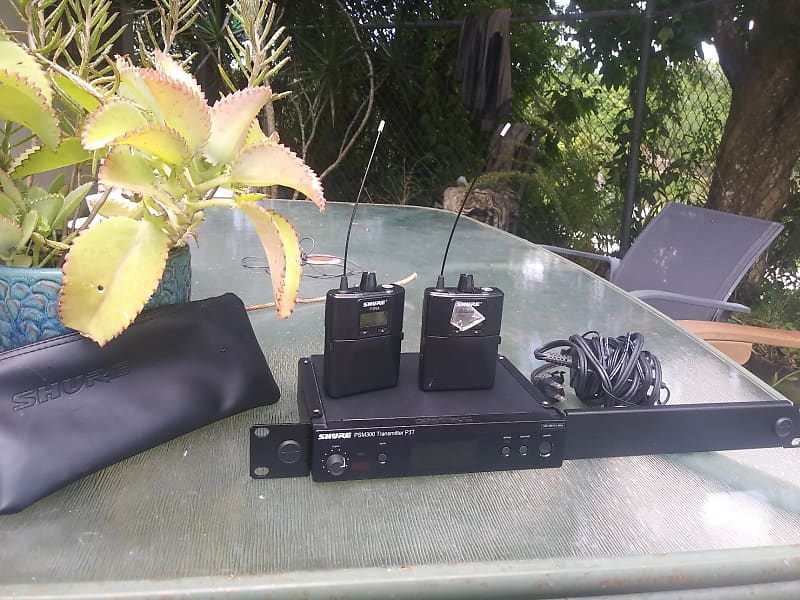 Shure PSM300 w/ 2 P3RA Body Packs | Reverb
