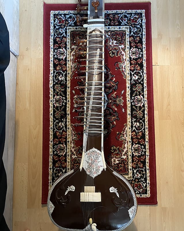 Jas Authentic Acoustic Sitar + hard case | Reverb UK