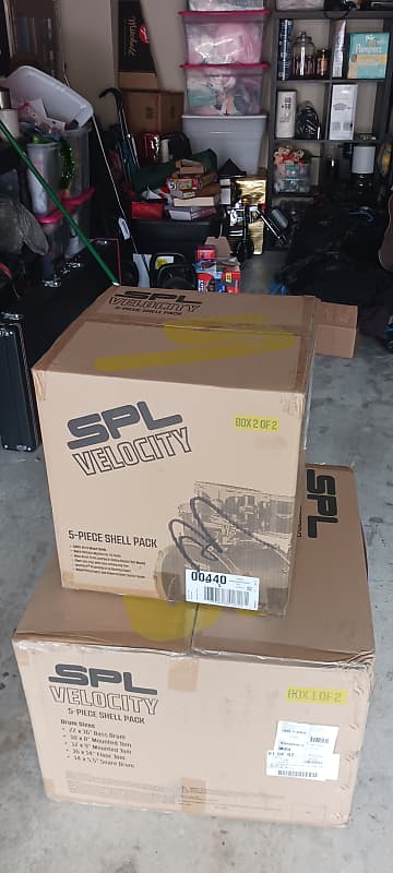 SPL VLS6522RS 5PC Velocity Shell Pack Ruby Sequin | Reverb