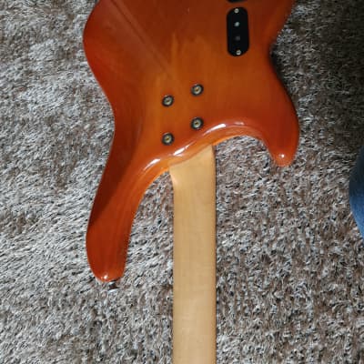 p-project pum4 fretless mid-90s high-end bass | Reverb