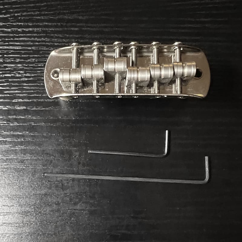 :Brand New: Staytrem Bass VI Wide Bridge 9.5" radius 55mm | Reverb